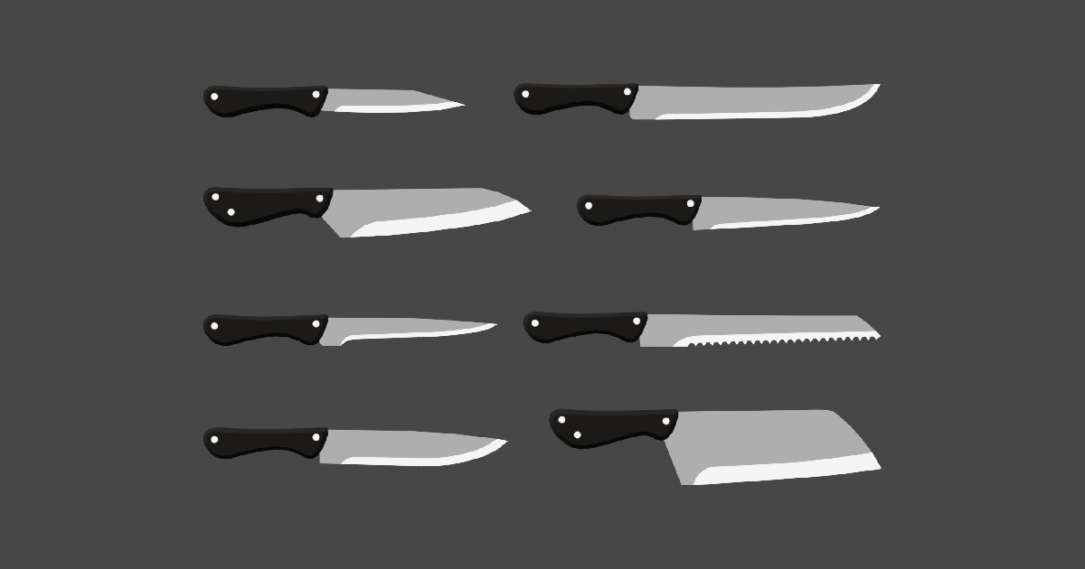 Low Poly Stylized Knife Pack | 3D Weapons | Unity Asset Store