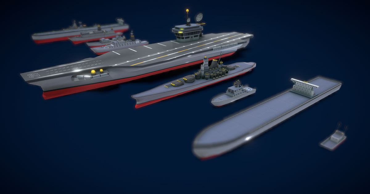V5 Colection Ship | 3D Sea | Unity Asset Store
