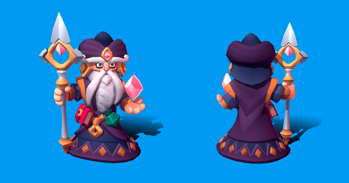 Zoltar The Wizard - Proto Series | Characters | Unity Asset Store