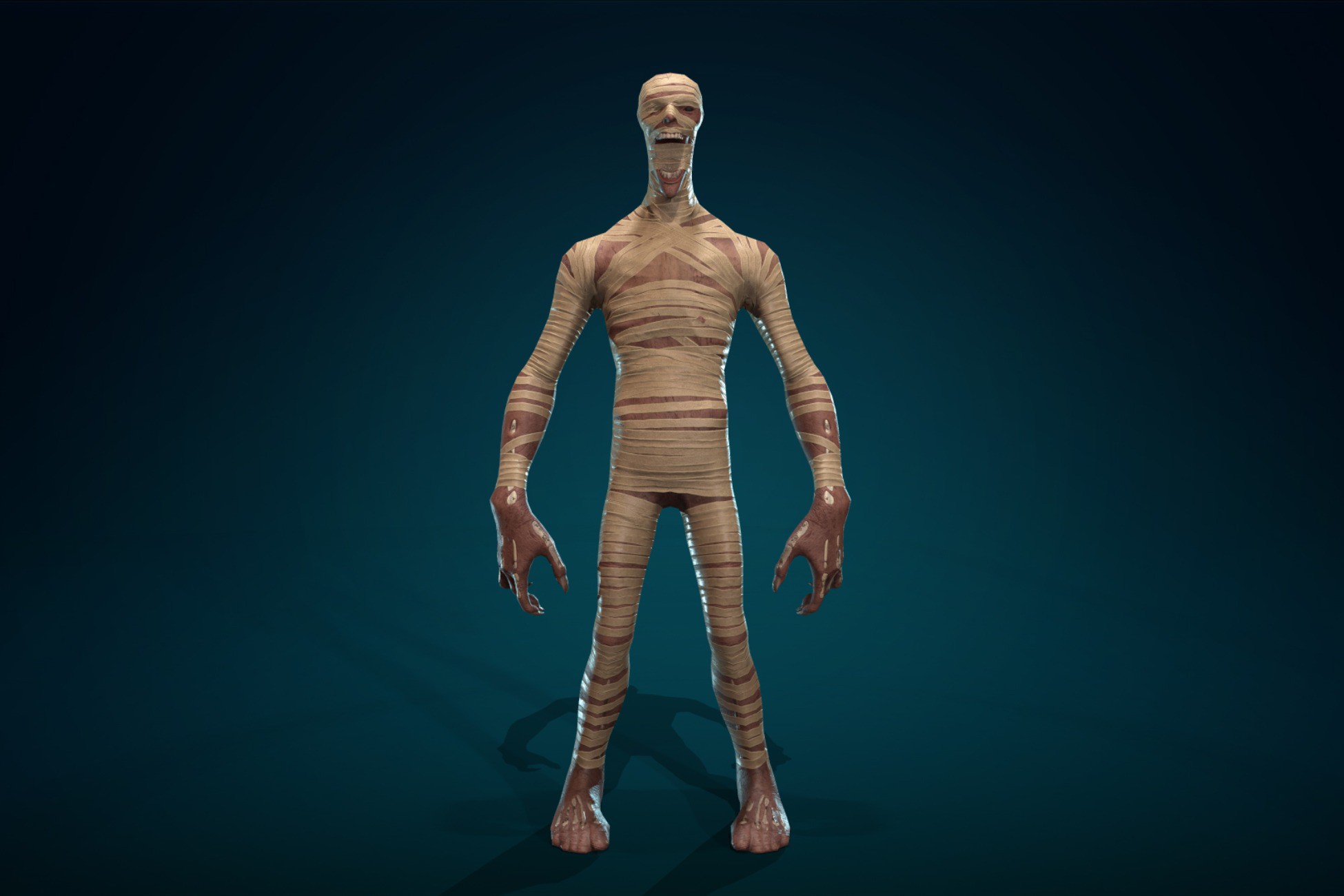 Desert Mummy | 3D Creatures | Unity Asset Store