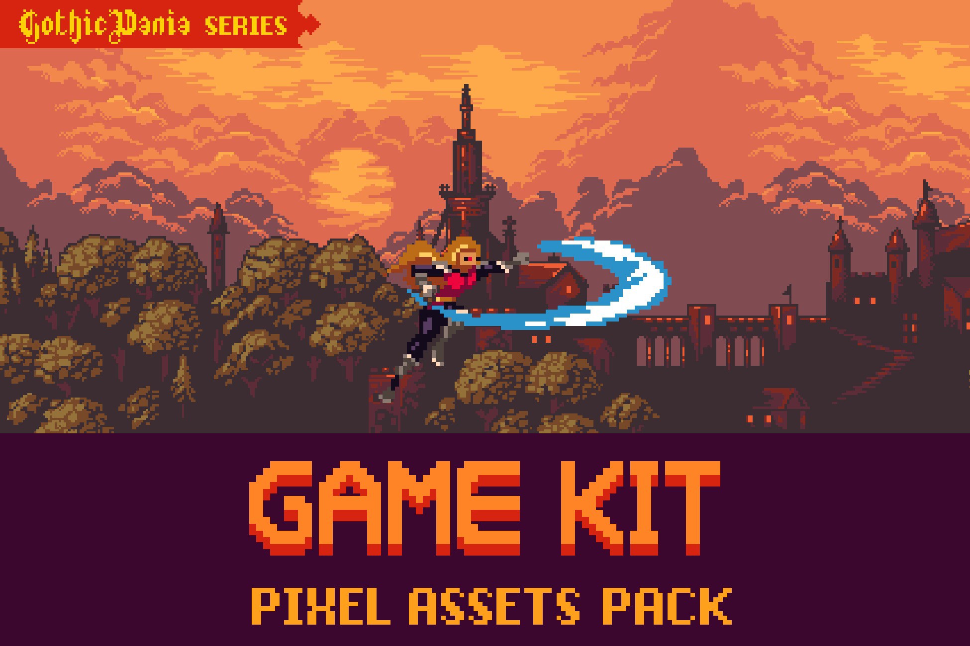 GothicVania Bridge | 2D Characters | Unity Asset Store