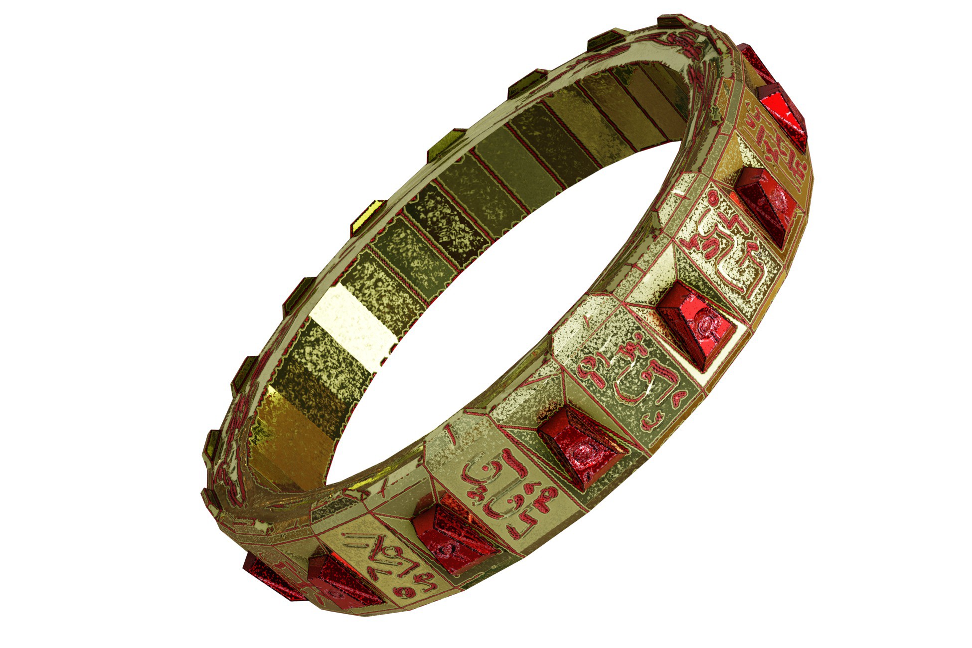 golden jewelry use as necklace / bracelet / ring | Props | Unity Asset ...