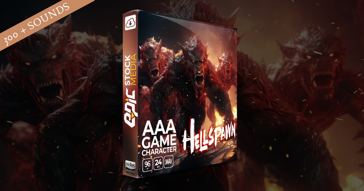 AAA Game Character Hellspawn | Creatures Sound FX | Unity Asset Store