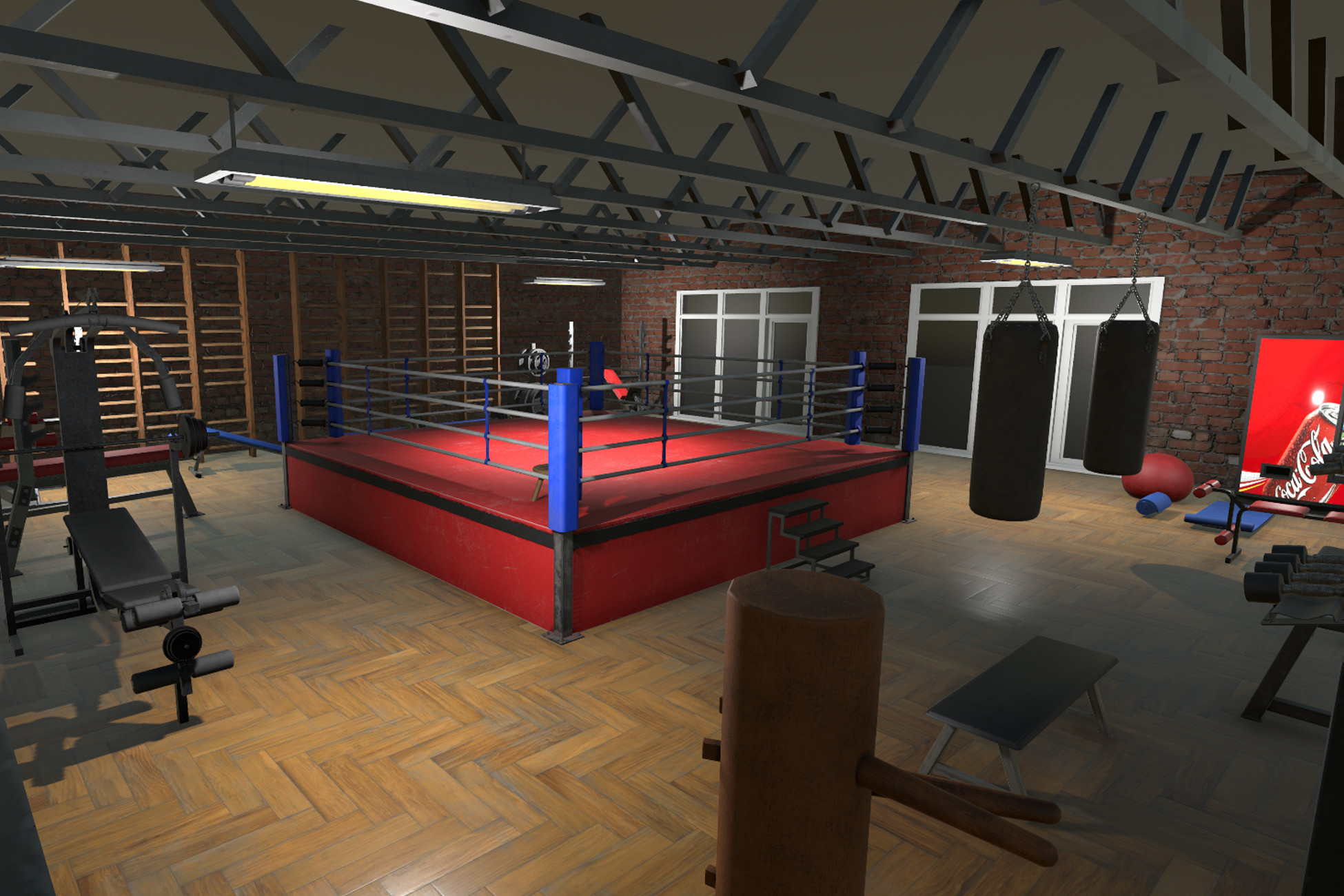 Boxing Gym | 3D Characters | Unity Asset Store