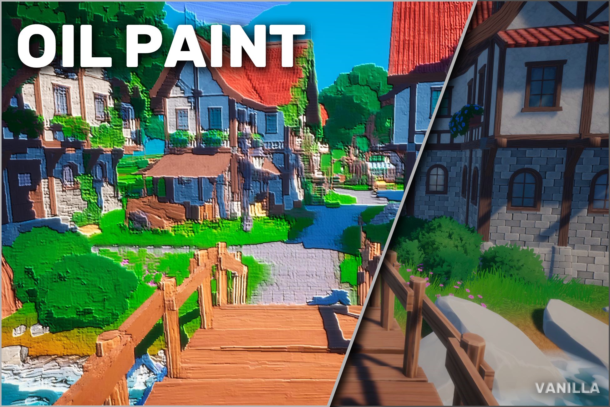 Artistic: Oil Paint | 카메라 효과 | Unity Asset Store