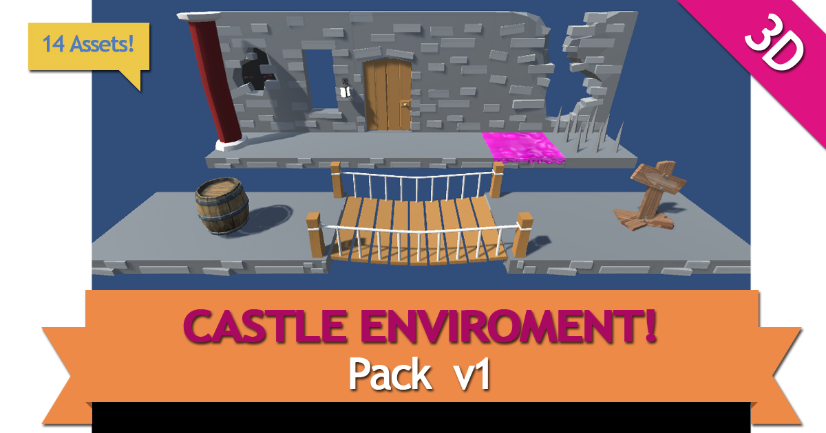 CastlePack_3D enviroment | 3D Environments | Unity Asset Store