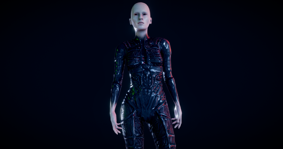 Alien Pilot (HDRP, Rigged) | Characters | Unity Asset Store