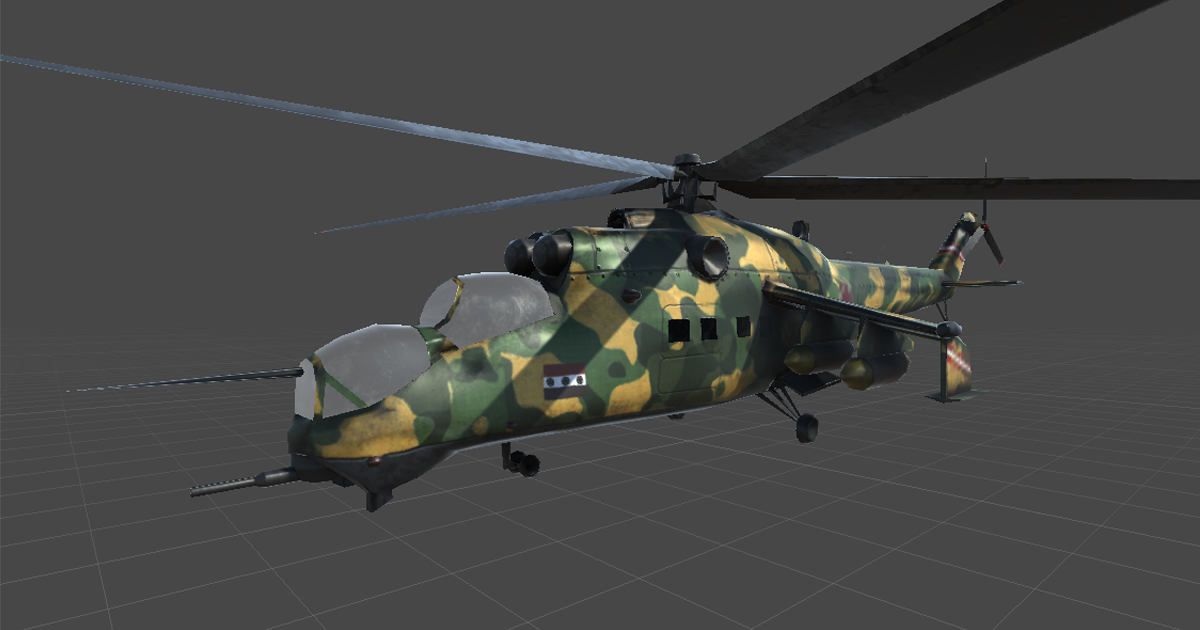 MILITARY COPTER 1 | 3D Air | Unity Asset Store
