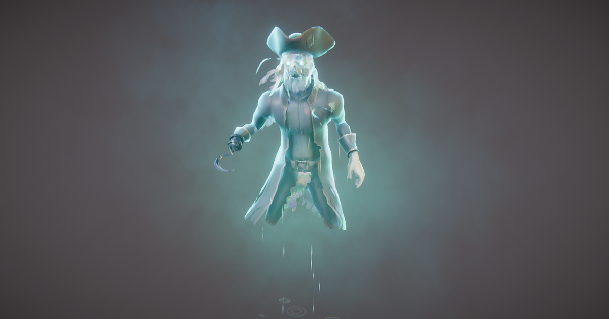 The Ghost Pirate - Stylized Character | 캐릭터 | Unity Asset Store