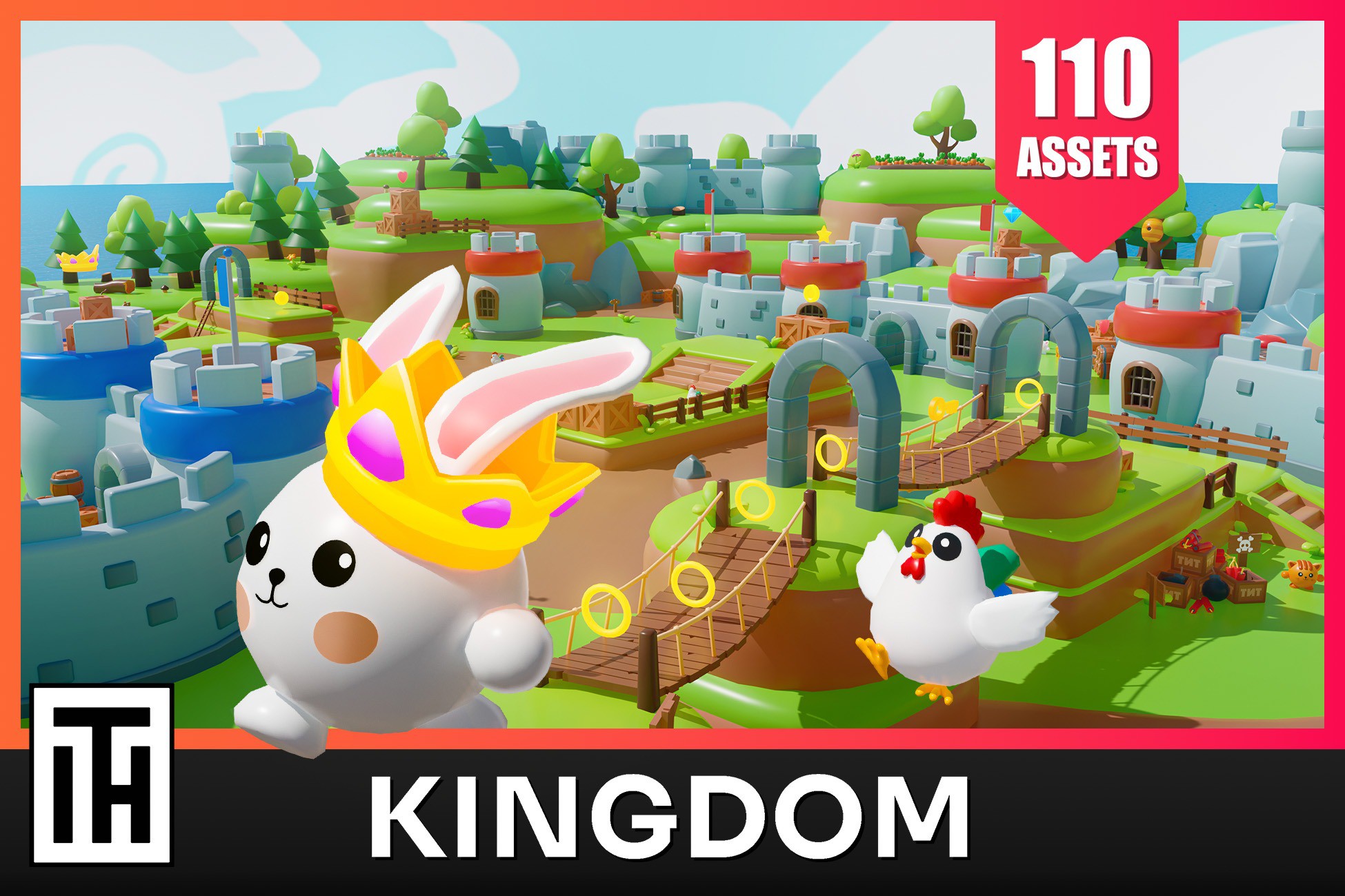 Location Kingdom - Low Poly Asset Pack by ithappy | 3D 풍경 | Unity Asset Store