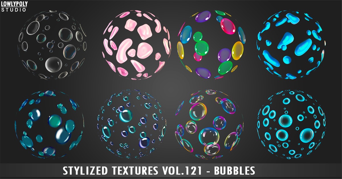 Bubbles Vol.121 - Stylized Textures | 2D Water | Unity Asset Store