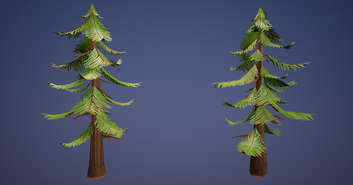 Stylized Pine Tree | 3D 草木 | Unity Asset Store