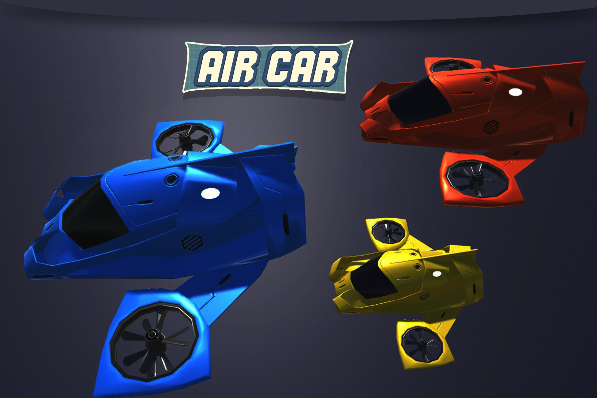 A3 Air Car | 3D Air | Unity Asset Store