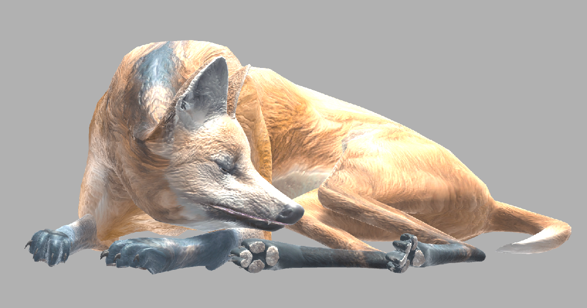 Maned Wolf | Characters | Unity Asset Store