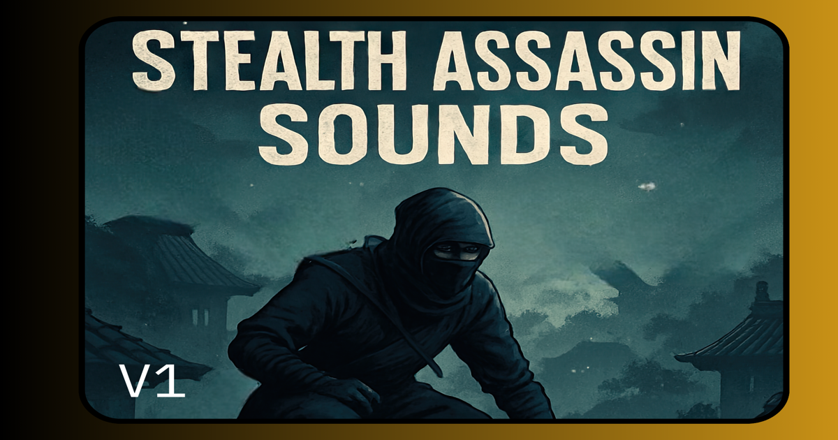 Stealth Assassin Sounds V1 | Audio Sound FX | Unity Asset Store