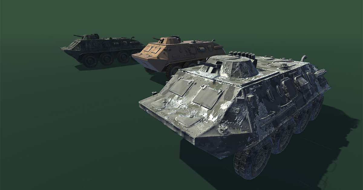 Armored Personnel Carrier | 3D Vehicles | Unity Asset Store