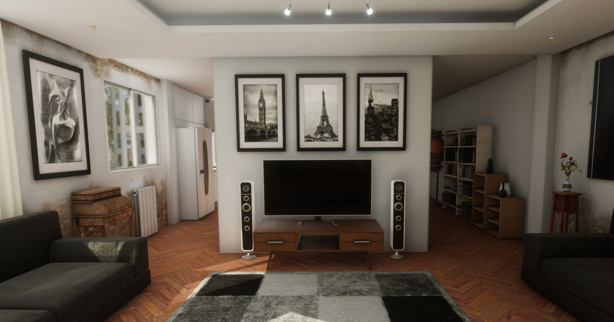 Living room Furniture - HDRP | 3D Furniture | Unity Asset Store