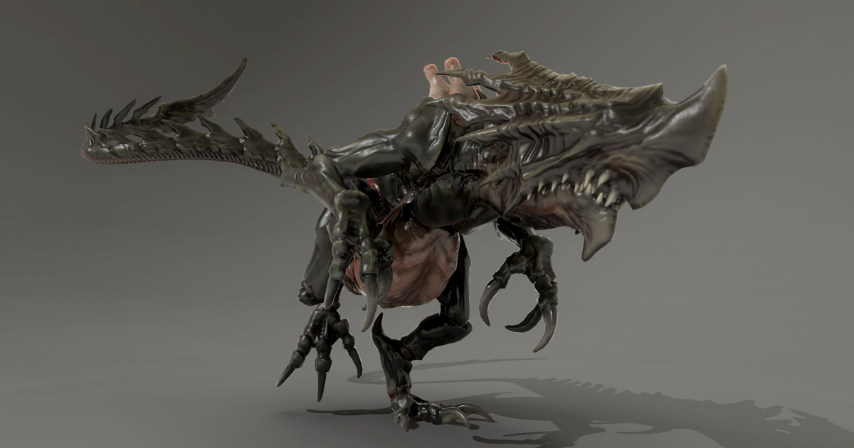 SCI FI: GASTAROID QUEEN | 3D 생물 | Unity Asset Store