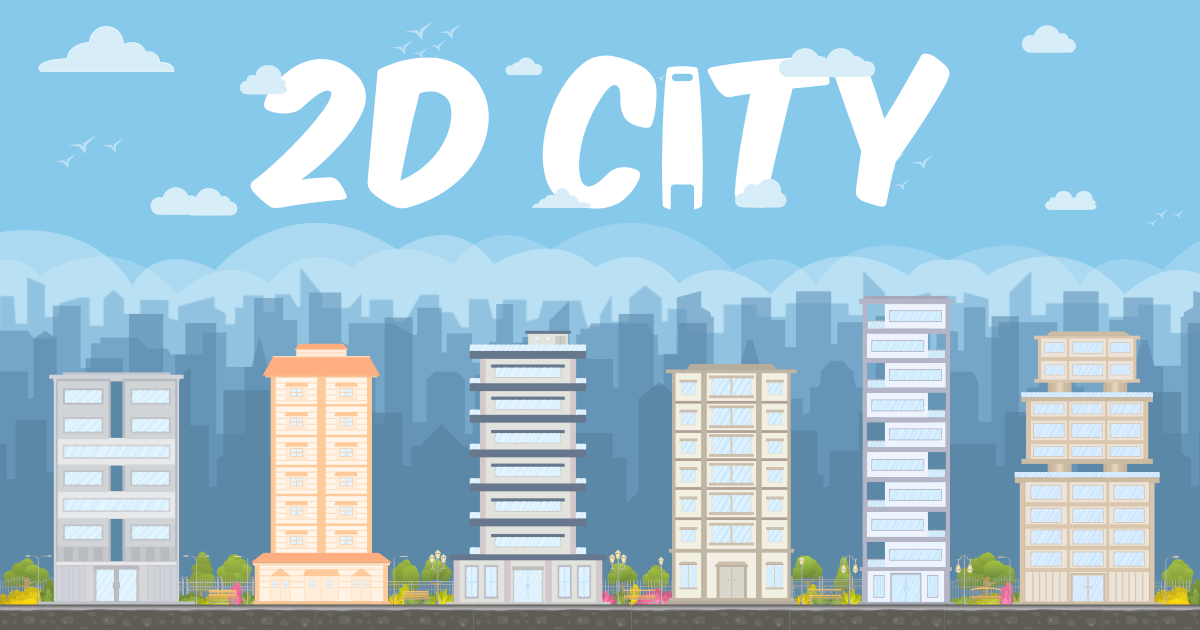 2D City | 2D Environments | Unity Asset Store