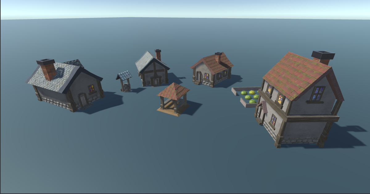 Fantasy Houses Exterior | 3D Fantasy | Unity Asset Store