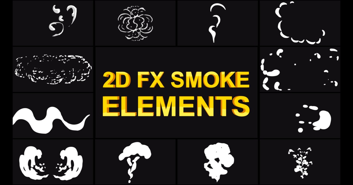 2d Fx Smoke Elements Vfx Unity Asset Store