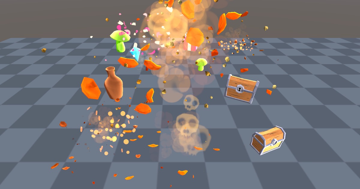 Break Items - Toon VFX | VFX Particles | Unity Asset Store