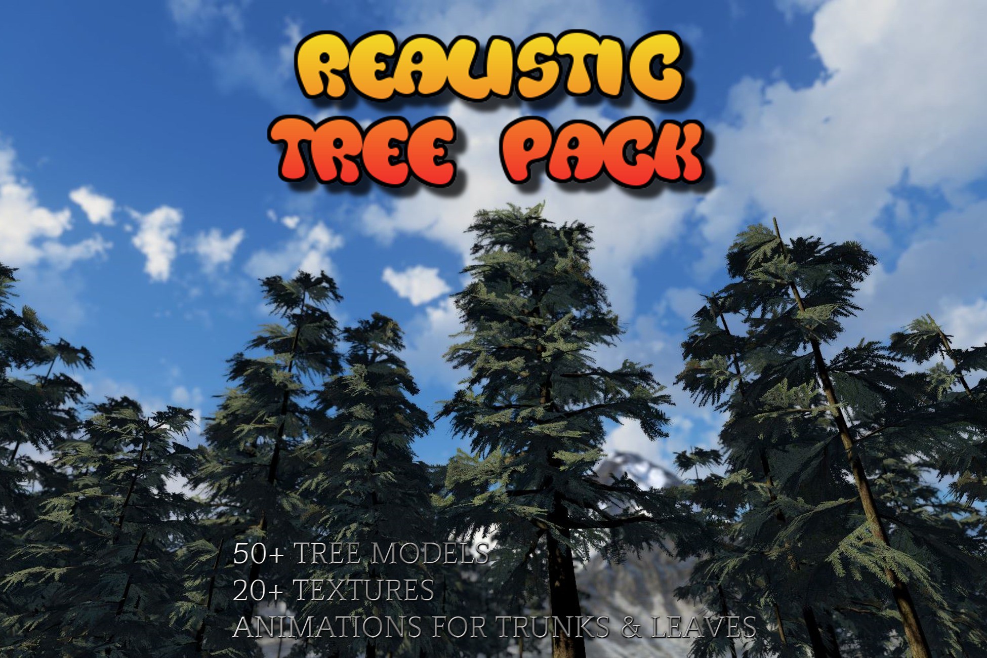 Realistic Tree Pack 1 | 3D 나무 | Unity Asset Store