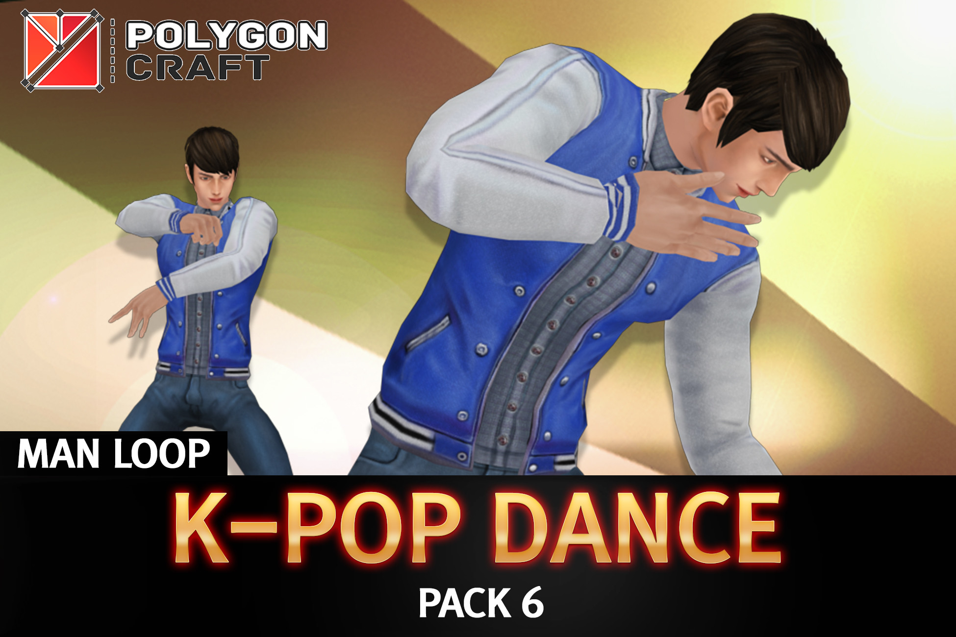 K-POP Dance Pack 6 (Man Loop) | 3D Animations | Unity Asset Store