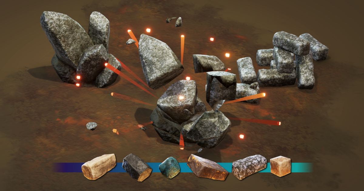 Shatter Stone: Stones & Rocks Resource Pack | 3D Props | Unity Asset Store