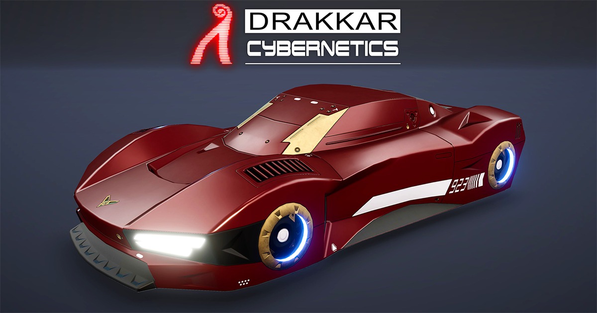 Drakkar Cybernetics - Sci-fi Car: Photonex | 3D Vehicles | Unity Asset ...
