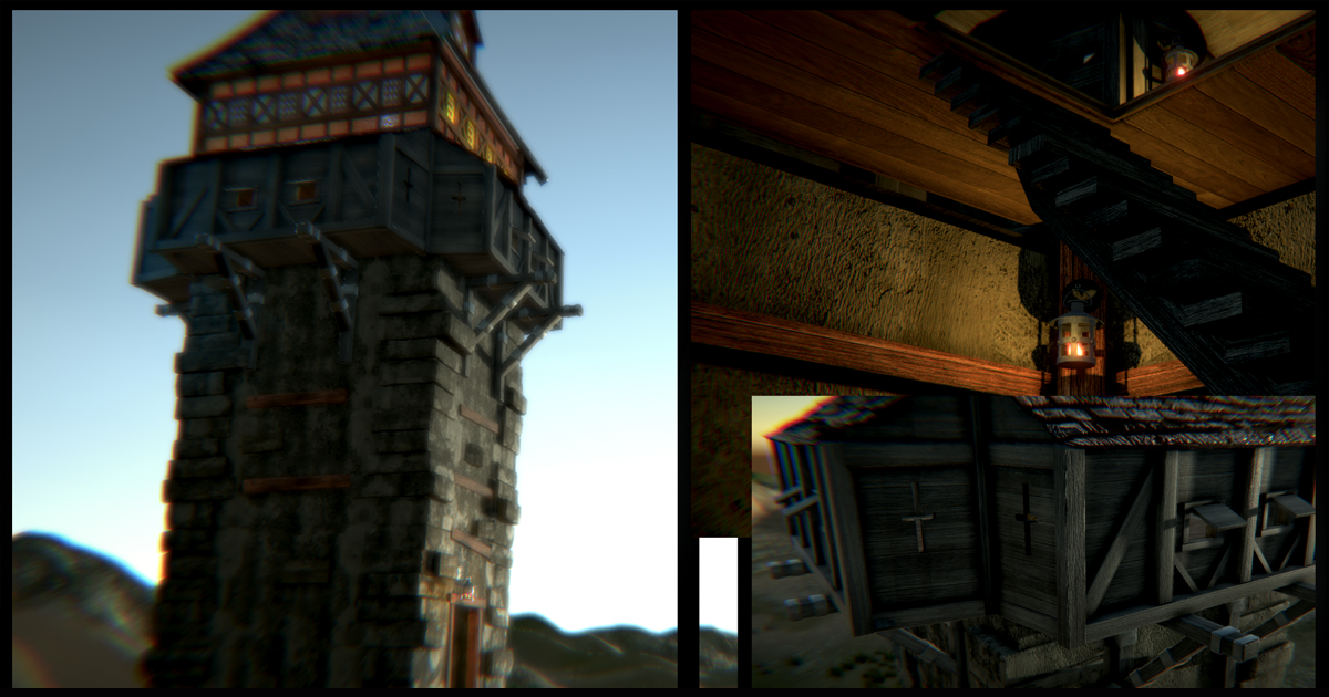 Medieval Guard Tower | 3D Historic | Unity Asset Store