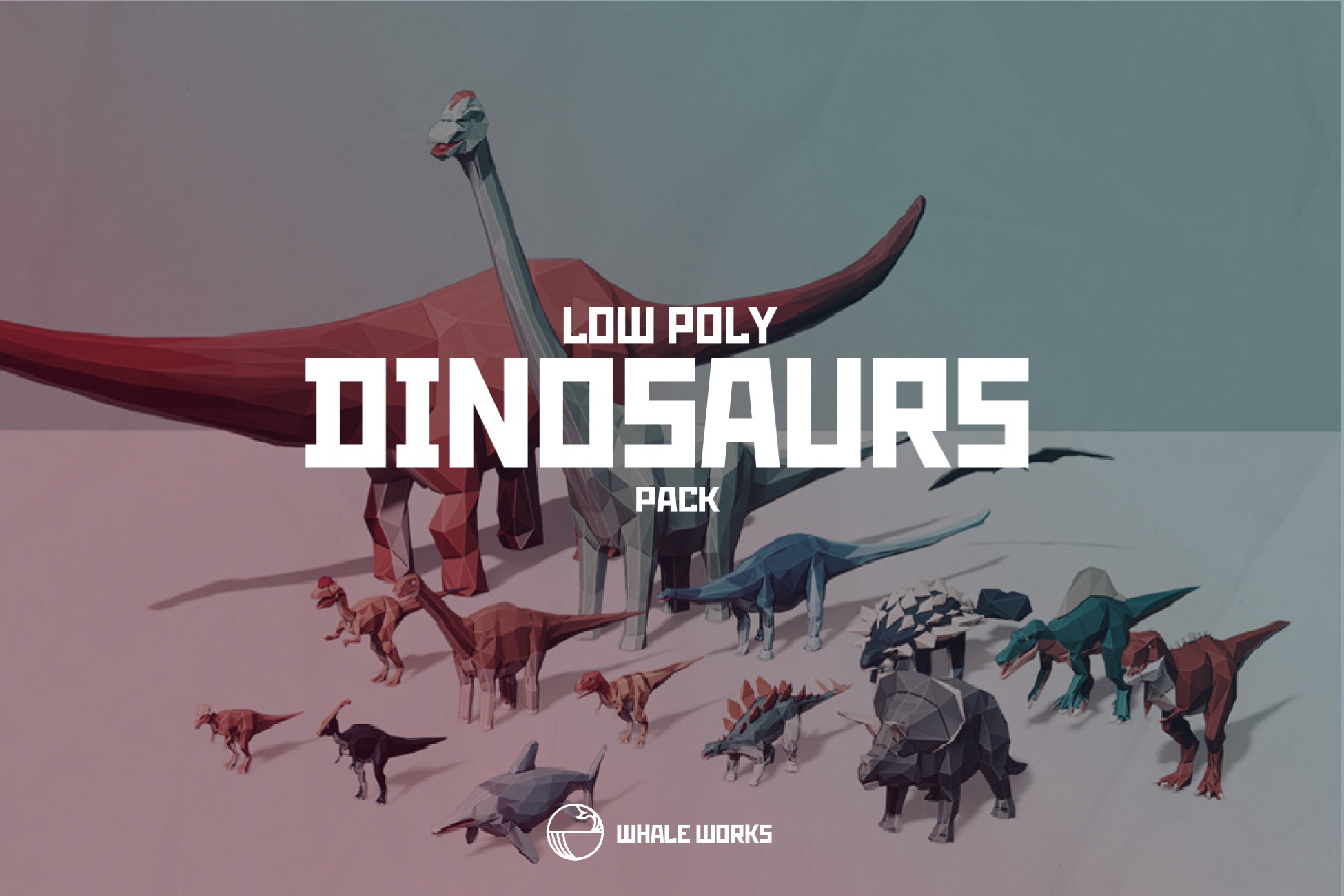 Low Poly Dinosaurs Pack | 3D 動物 | Unity Asset Store