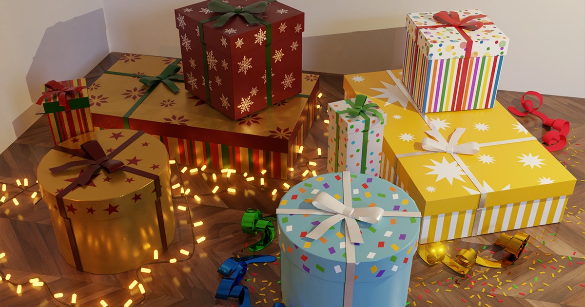 Christmas and Birthday Presents Pack | 3D Interior | Unity Asset Store