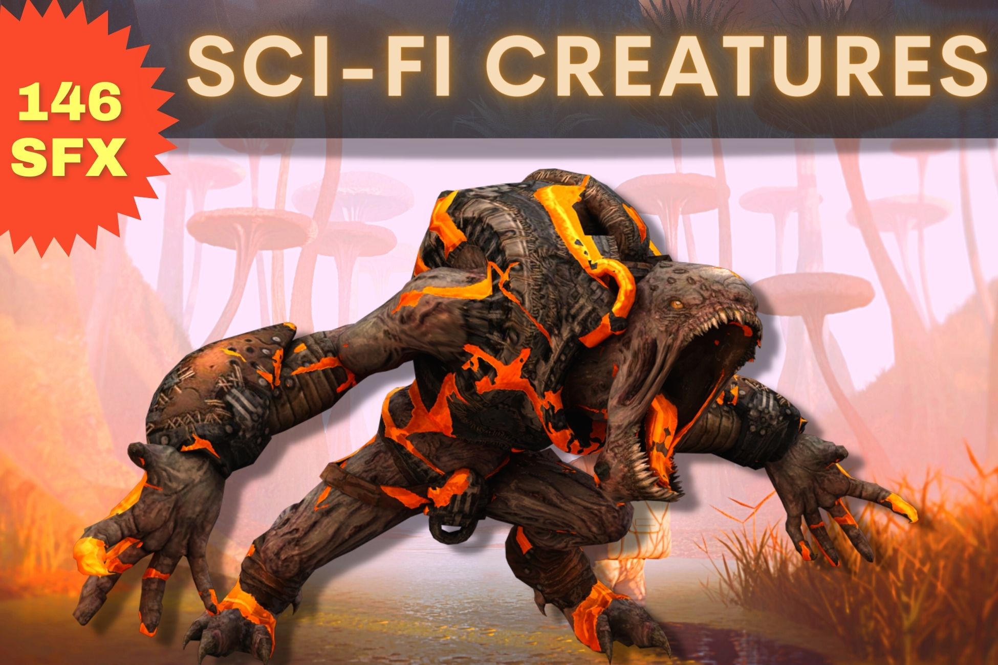 Sci-Fi Monsters And Creatures | Creatures Sound FX | Unity Asset Store