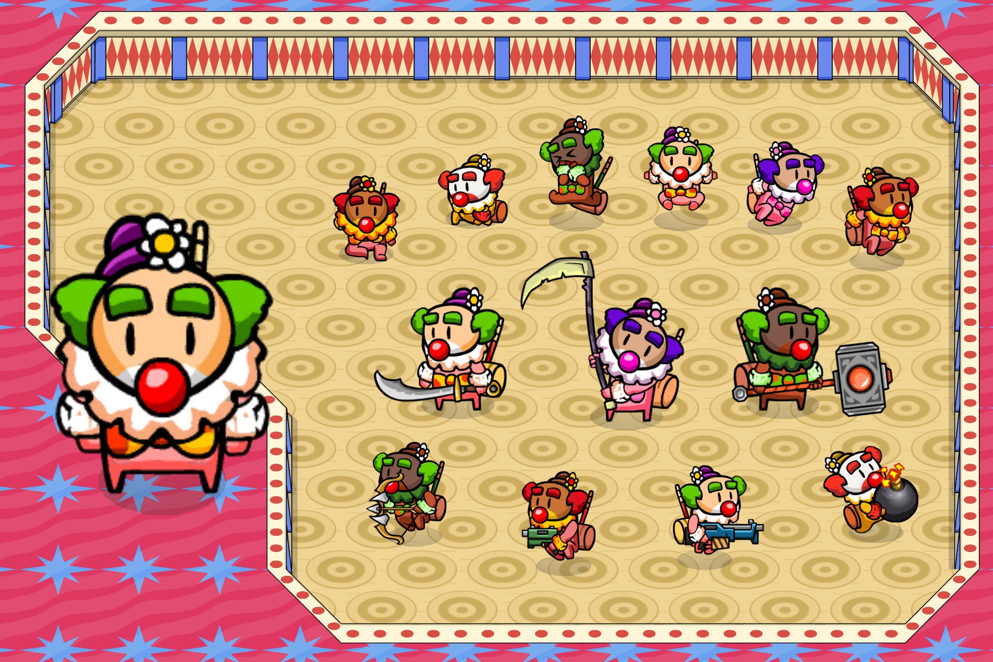 2D Character - Clown | 2D Characters | Unity Asset Store