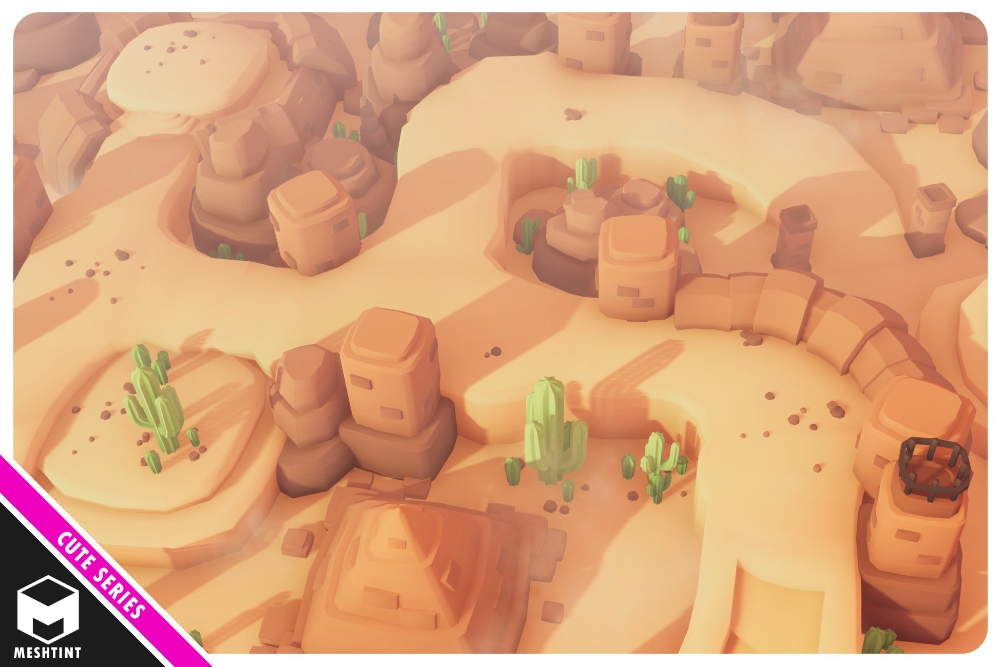 Desert Pack Cute Series | 3D Environments | Unity Asset Store