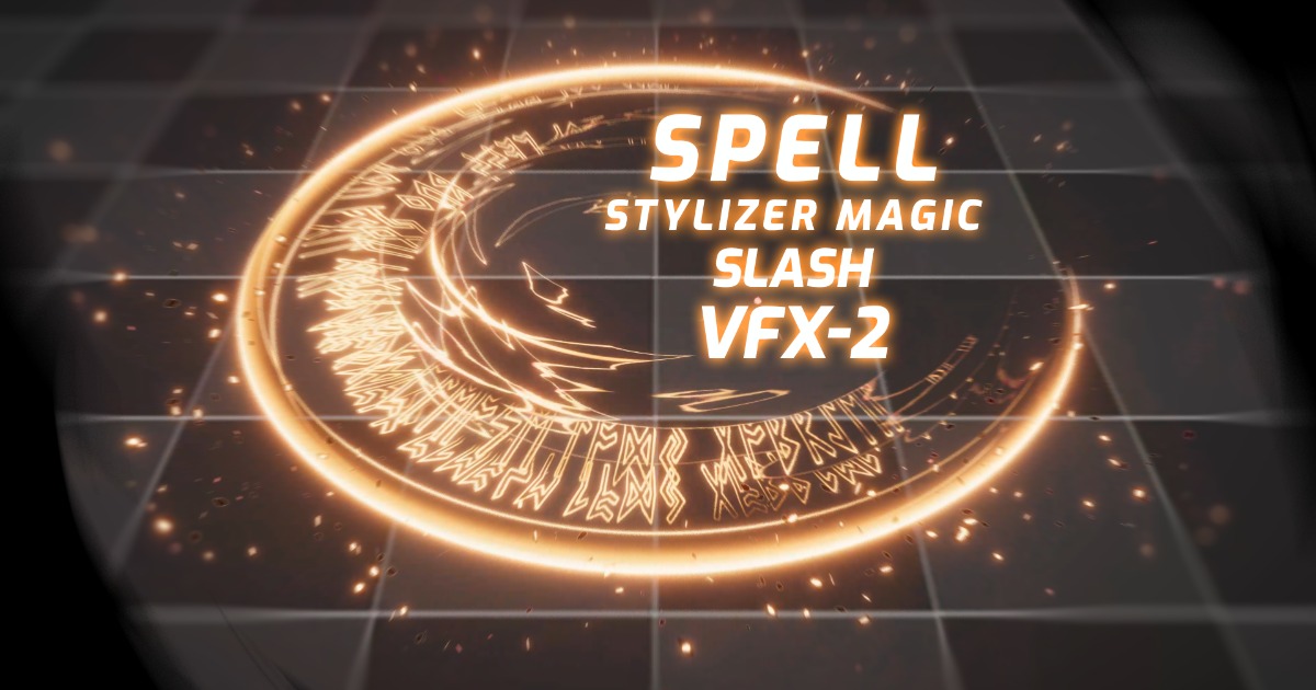Stylized Spell Magic Slash VFX-2 | Spells | Unity Asset Store