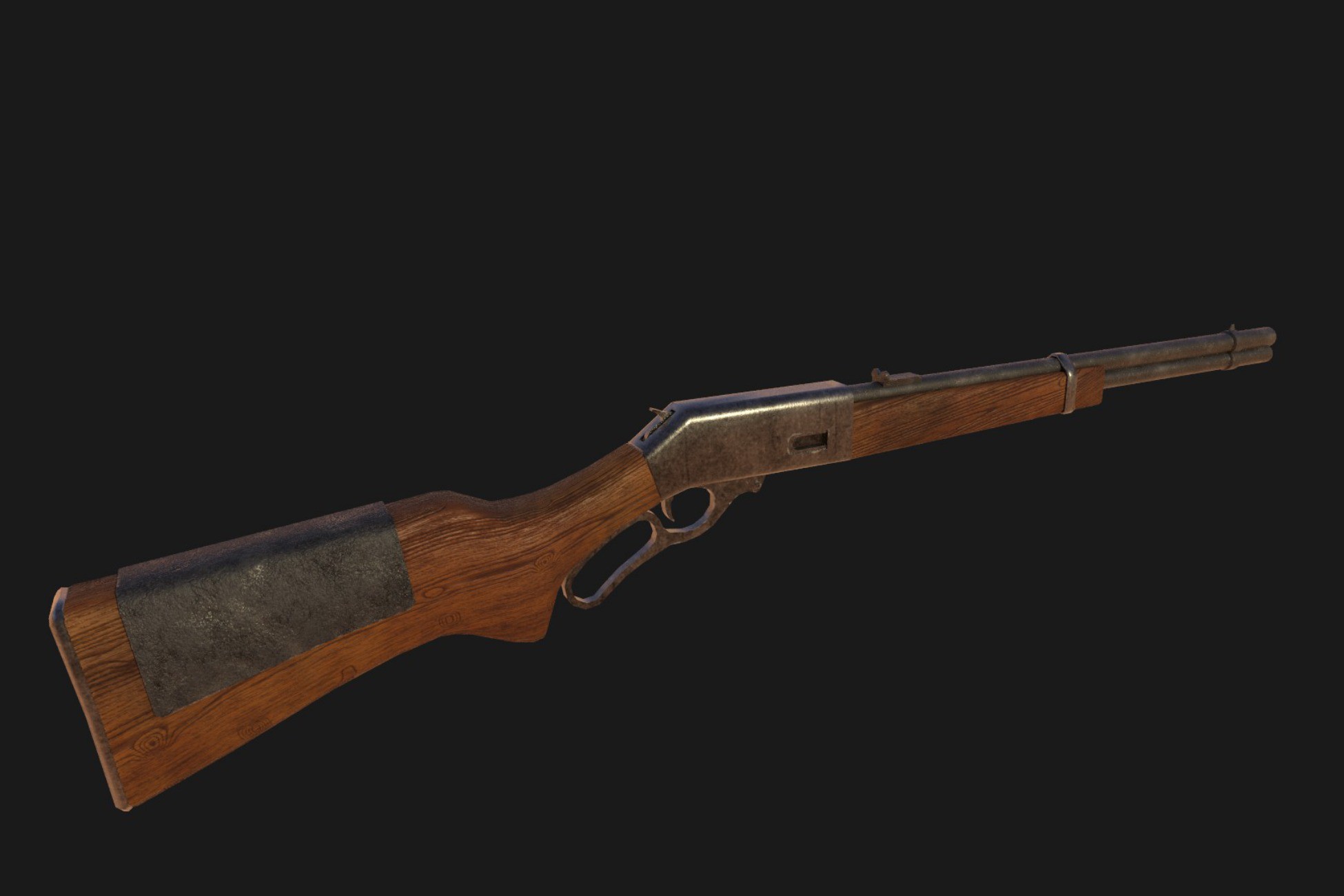 Vintage rifle - Western model | 3D Weapons | Unity Asset Store