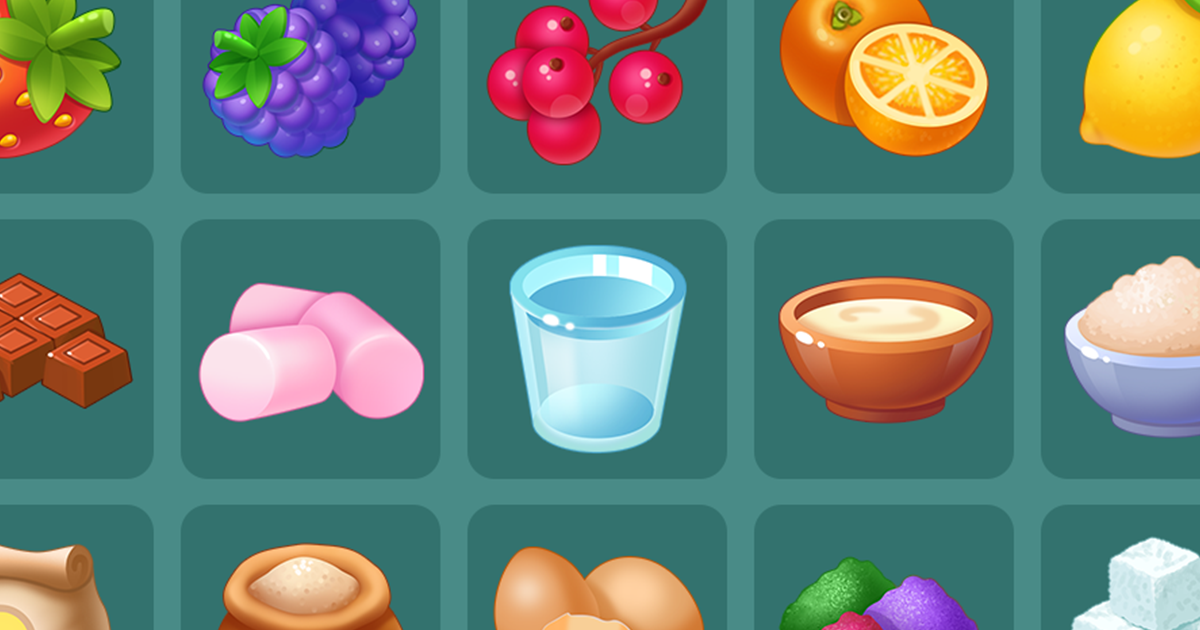 Casual Icons Ingredients | 2D Icons | Unity Asset Store