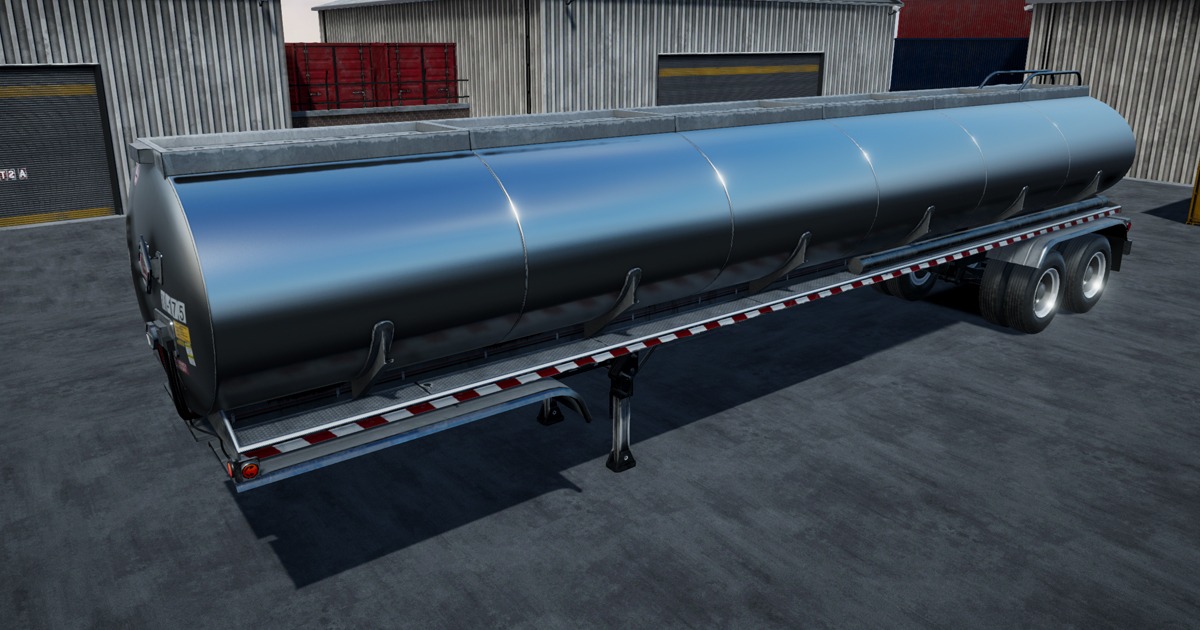 Tanker semi trailer | 3D Vehicles | Unity Asset Store