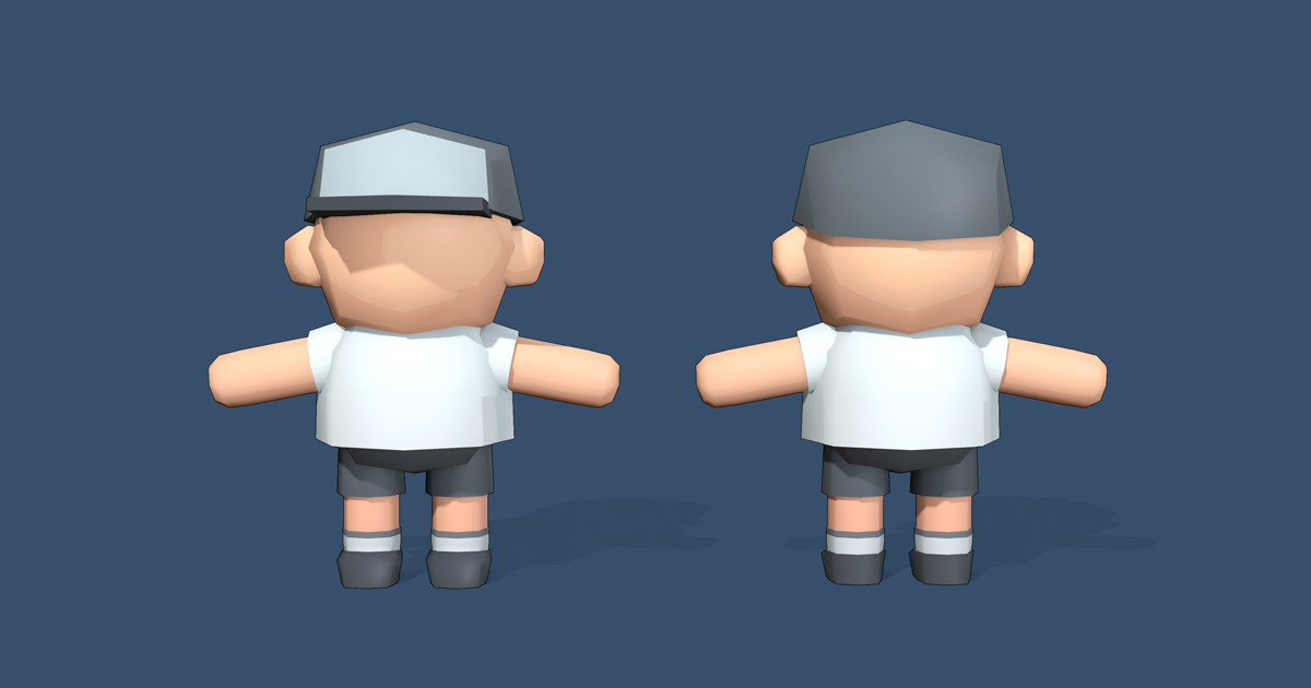 Lowpoly Toon Modular Character | Free Demo | 3D Humanoids | Unity Asset ...