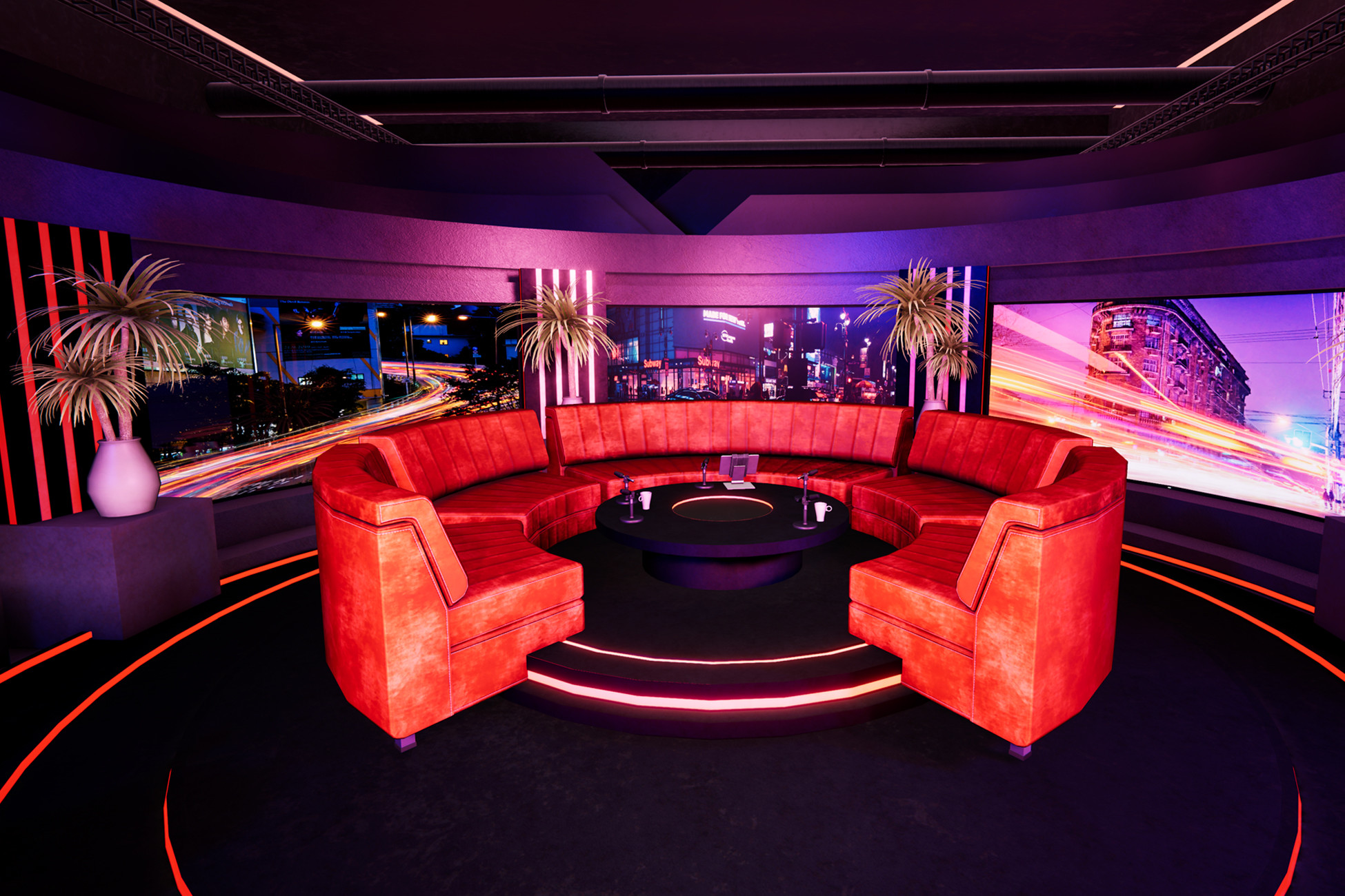 Night Show (URP) | 3D Interior | Unity Asset Store