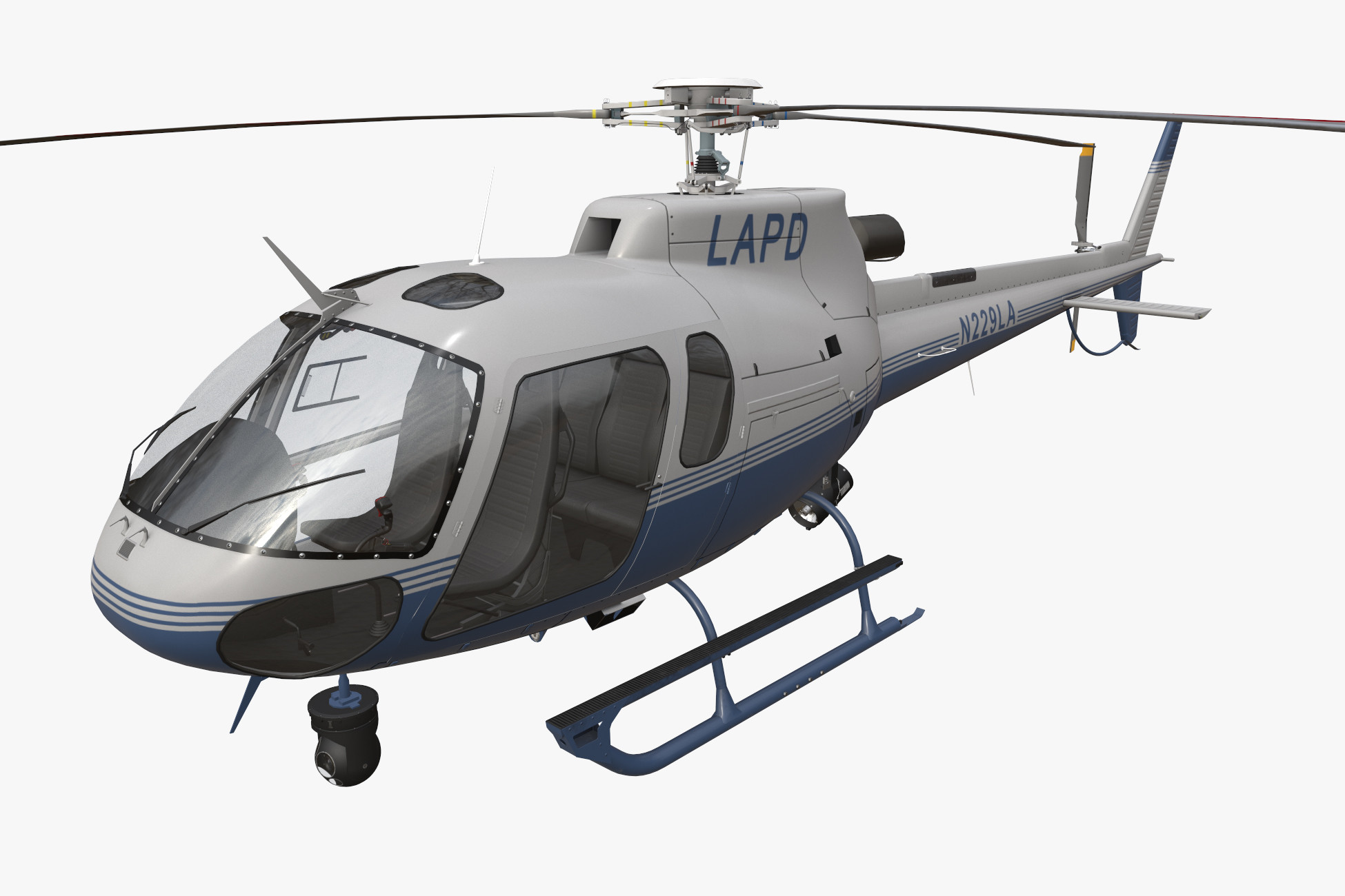 AS-350 LAPD 3 | 3D Air | Unity Asset Store