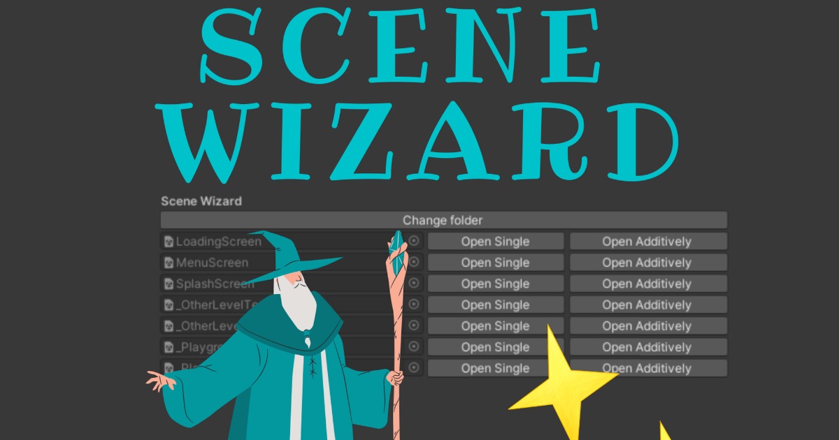 Scene Wizard | Utilities Tools | Unity Asset Store