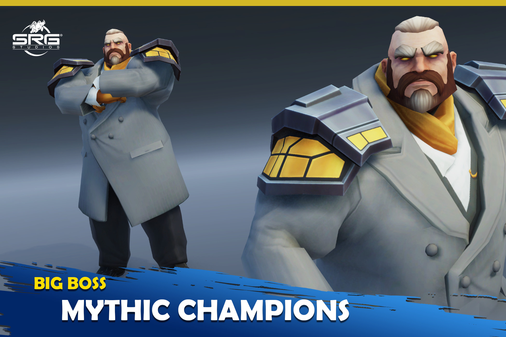 Mythic Champions - Big Boss | 3D キャラクター | Unity Asset Store