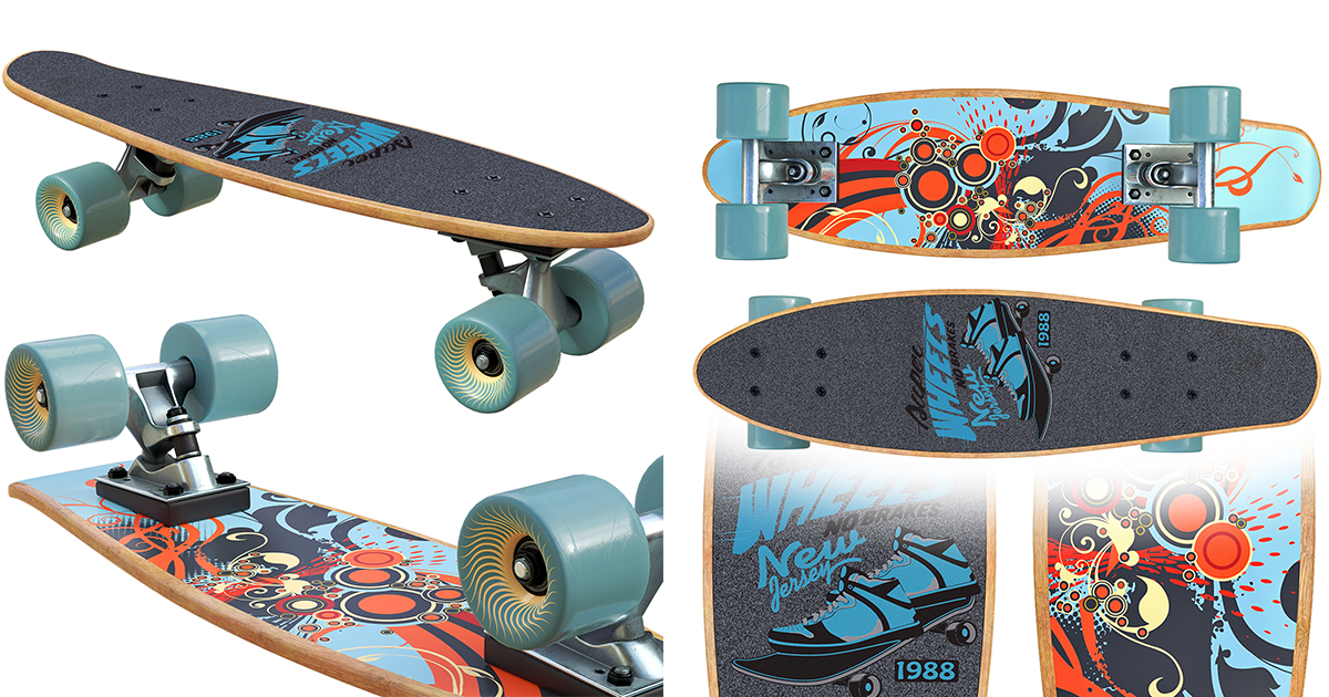 Skateboard 01 | 3D Props | Unity Asset Store