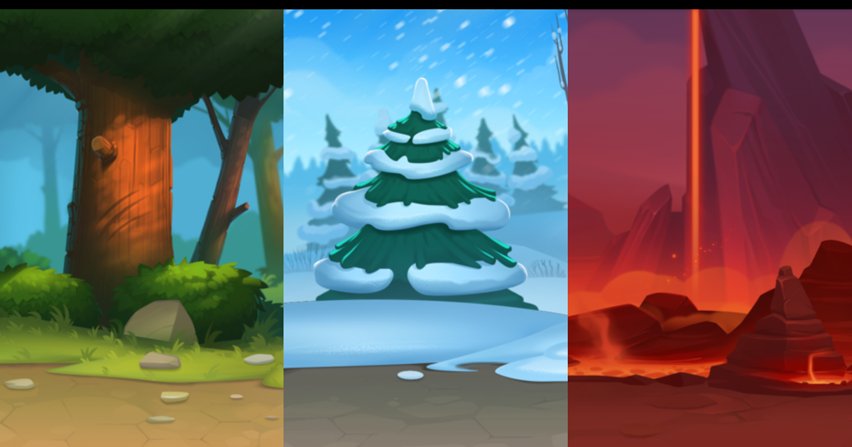 Fantasy Backgrounds [Megapack] | 2D Nature | Unity Asset Store