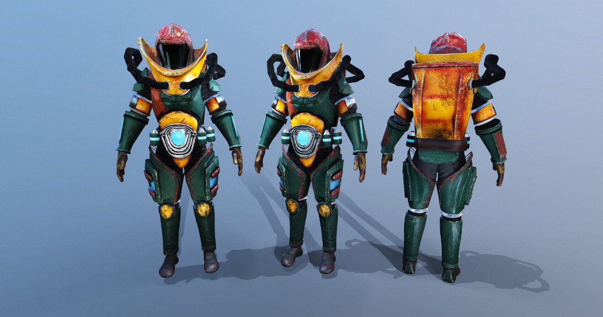 space sci-fi man | Characters | Unity Asset Store