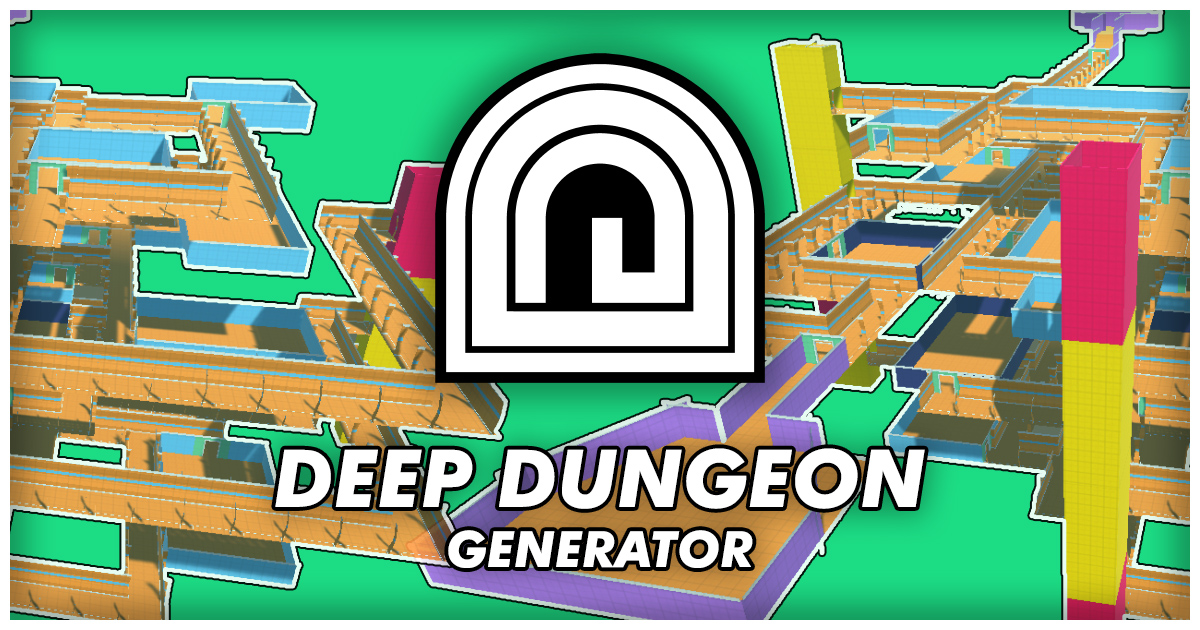 Deep Dungeon Generator | Level Design | Unity Asset Store