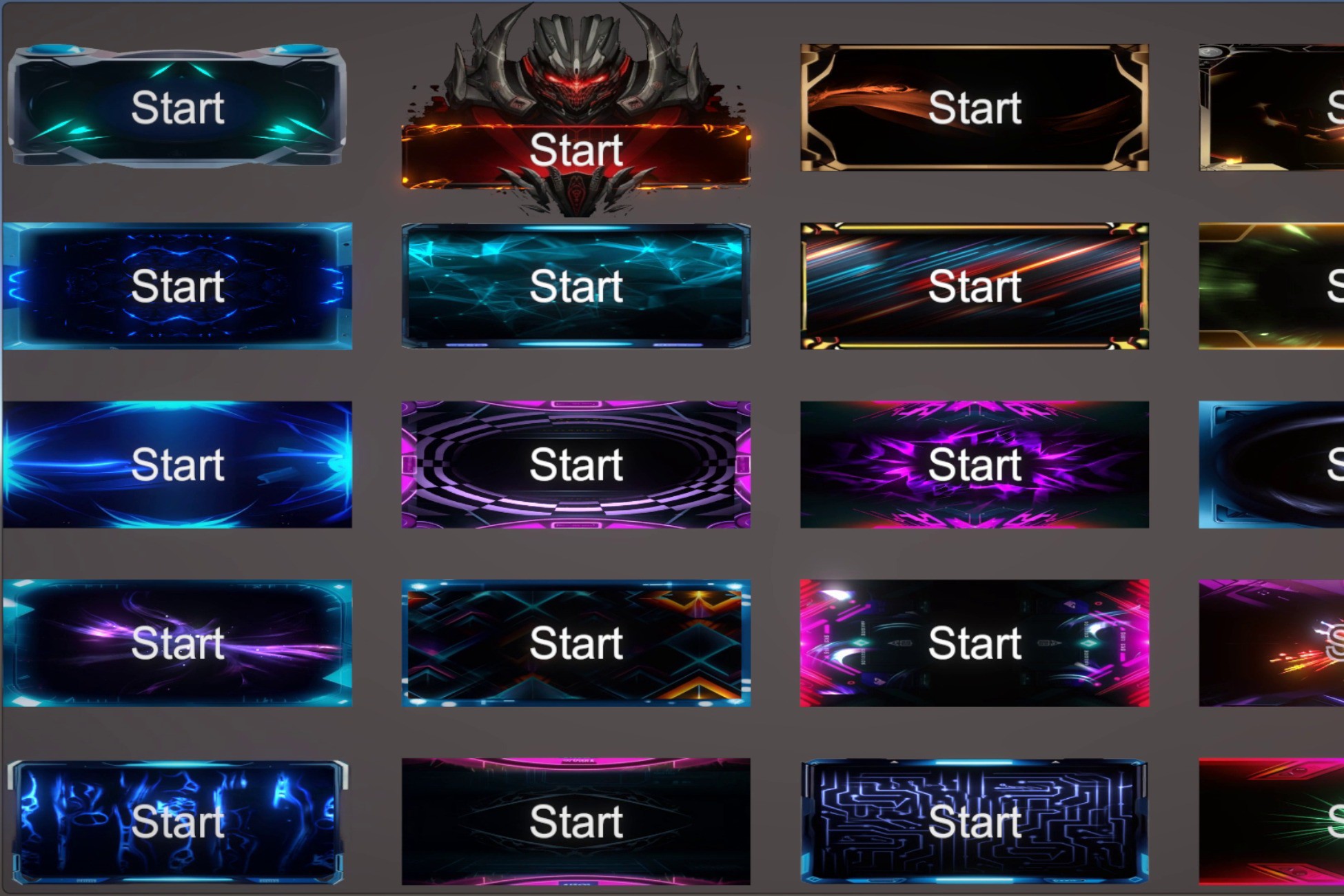Button UI Effects | VFX | Unity Asset Store